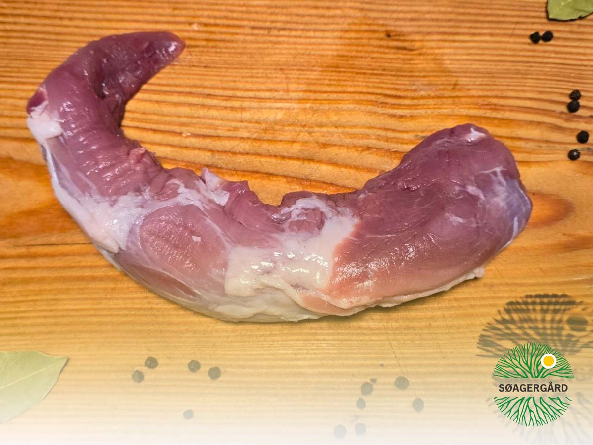 Juicy, non-lean pork tenderloin from forest-raised pigs – Søagergård ...
