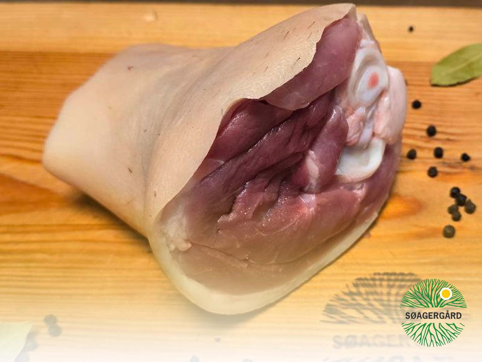 Juicy, non-lean pork shank from forest-raised pigs – Søagergård ...